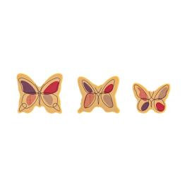 Valrhona Selection - Papillons dulcey 3 modèles